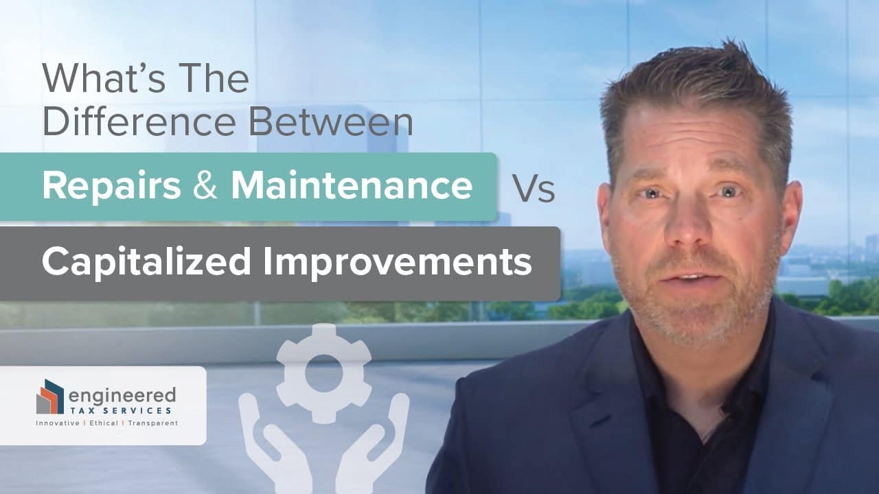 Repairs and Maintenance vs Capitalized Improvements? | ETS